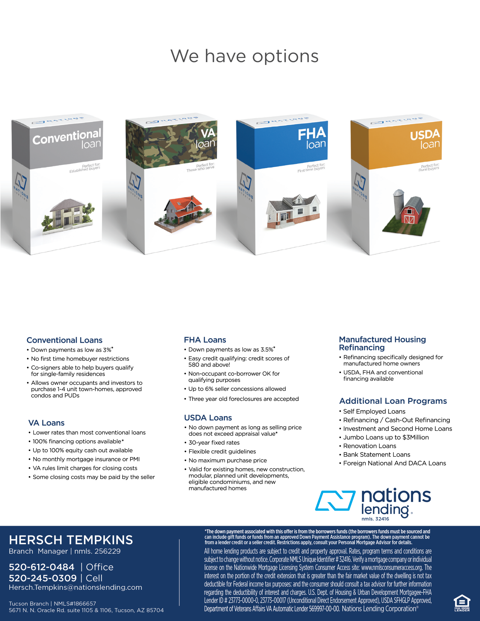 Nations Products - Hersch Tempkins - Nations Lending